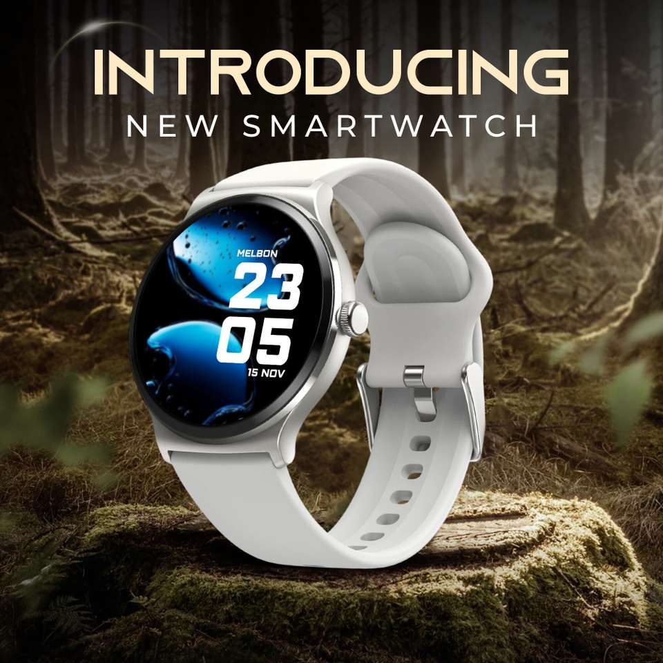 Melbon Active 2 Pro Round Display Bluetooth Smart Watch with Fitness ...