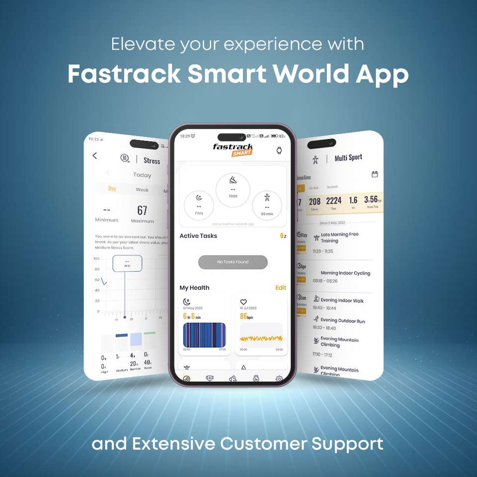 Fastrack XR1-1.38|BT Calling|Fast Charge|100+ Sports Mode|IP68 ...