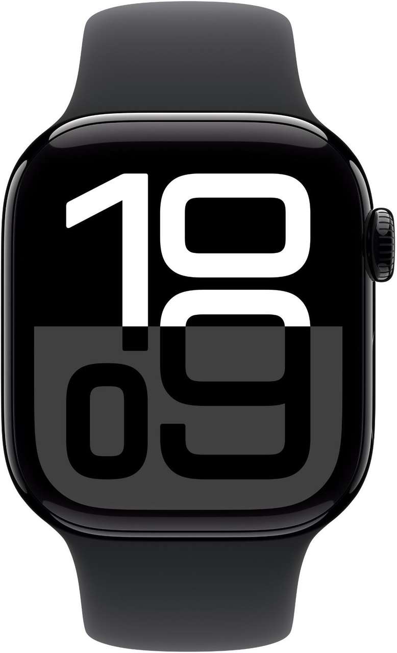 Apple Watch Series 10 GPS + Cellular 42mm Jet Black Aluminium with ...