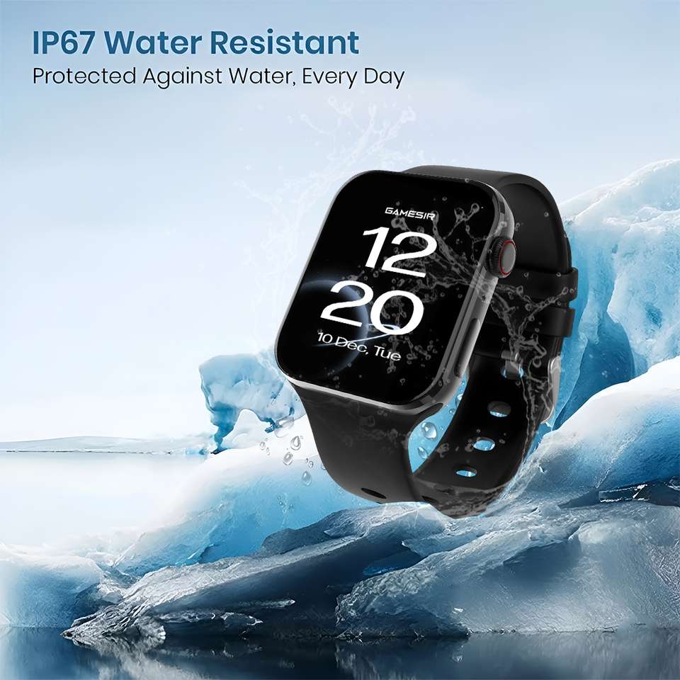 GameSir T-Storm Amoled Smartwatch with BT Calling, Health Tracking ...