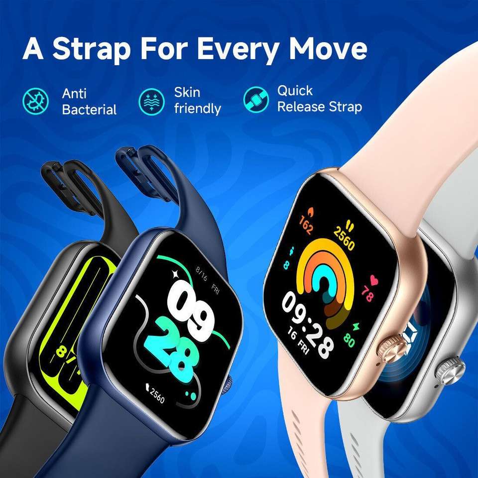 REDMI Watch Move 1.85 Premium AmoLED,14 Day Battery,Best Accuracy,Dual ...