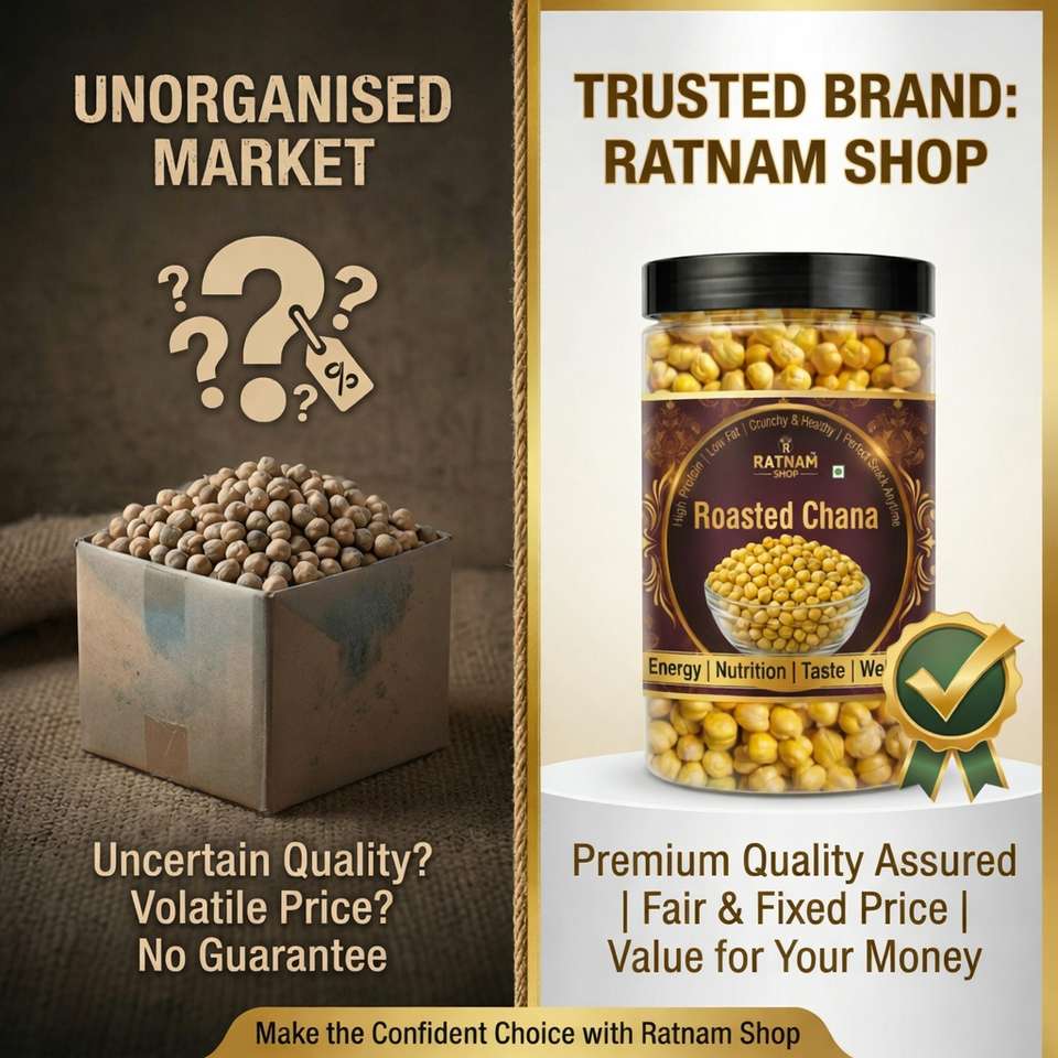 Ratnam Shop Roasted Chana Premium Price in India - Buy Ratnam Shop ...