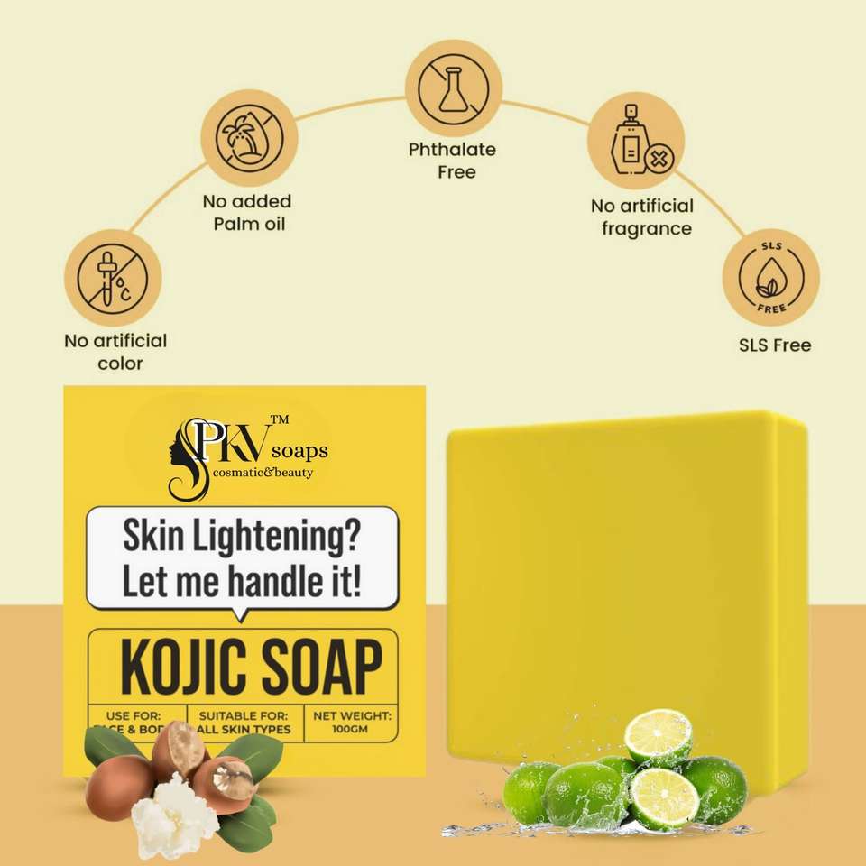 PKV Turmeric Kojic Soap - Price in India, Buy PKV Turmeric Kojic Soap ...