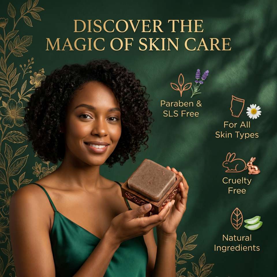 Himszara Sandalwood Kesar Soap for Acne, Dark Spot Reduction & Pore ...