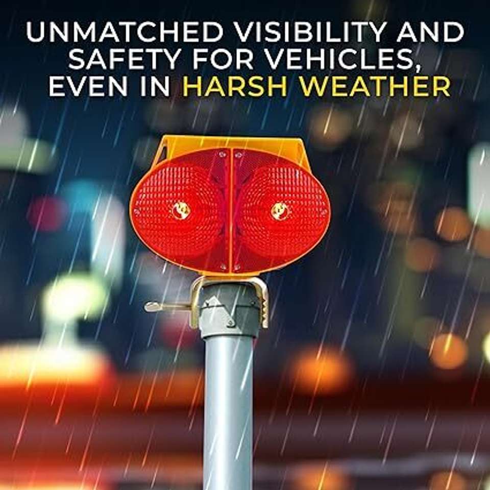 Spotview Owl Eye Automatic Sensor Solar Blinker Flash Warning Light ...