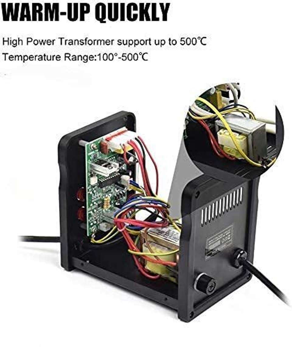 FIRSTART Quick 858D Digital SMD Rework Soldering Station ( Auto Cut ...