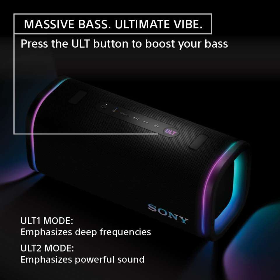 Buy SONY ULT Field 5 with Massive Bass,360 Party Light, 25hrs Playtime ...