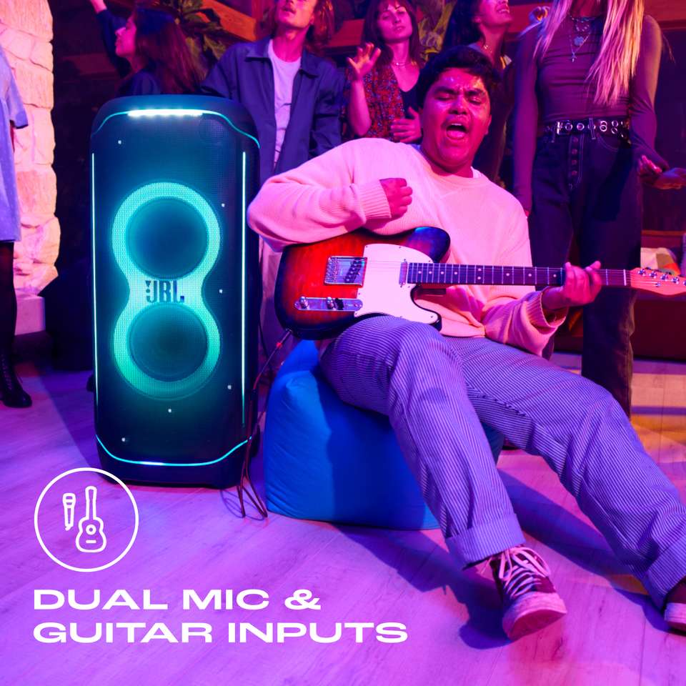 Buy JBL Partybox Ultimate,Dynamic Lightshow,Party pad, Dual Mic with ...