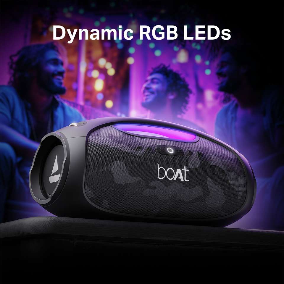 Buy boAt Stone 1800 with Dynamic RGB LEDs, Broadcast Feature ...