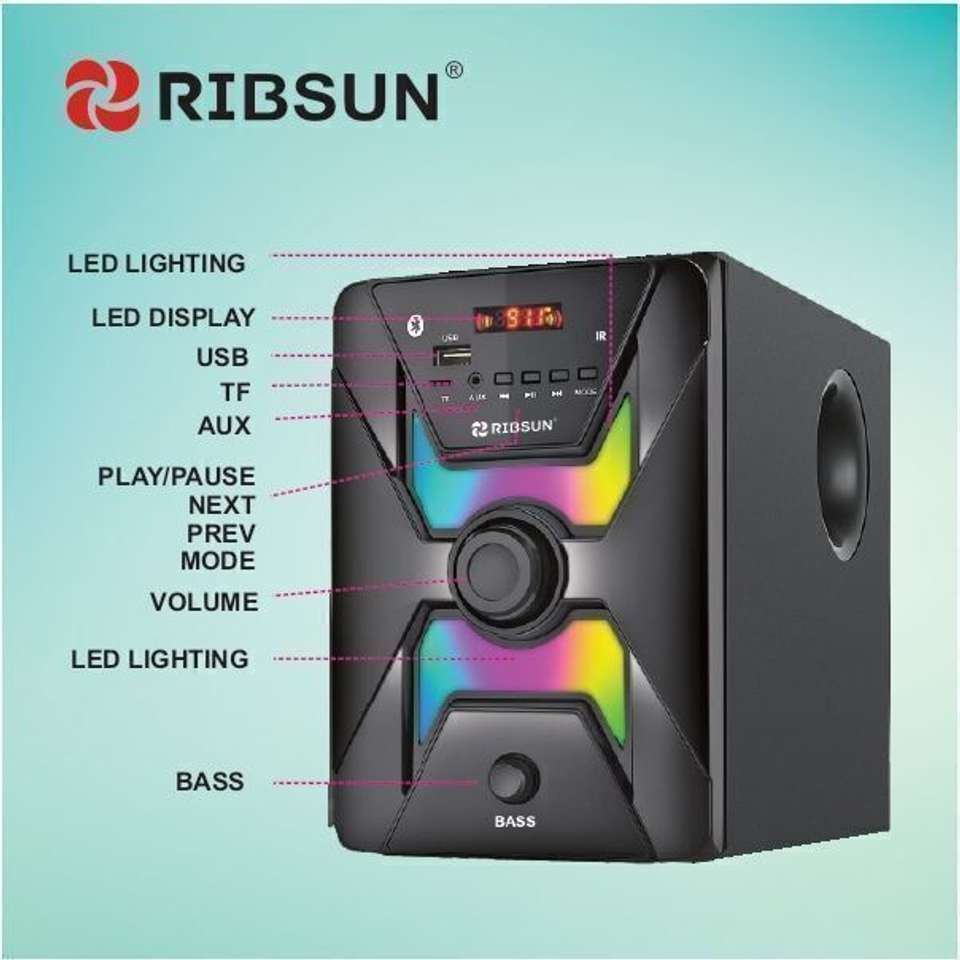 Buy RIBSUN Phantom 7.1 Bluetooth Home theater-Party Speaker-Sound box ...