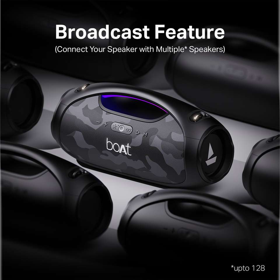 Buy boAt Stone 1800 with Dynamic RGB LEDs, Broadcast Feature ...