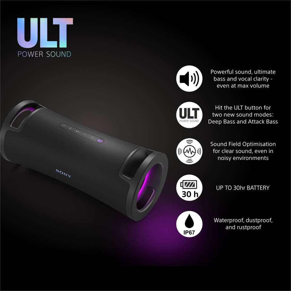 Buy SONY ULT Field 7 with ULT button for Massive Bass, 30Hrs Battery ...