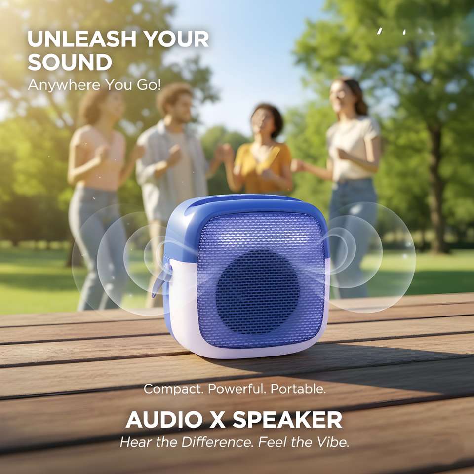 Buy TWS Bluetooth Boom Device Crystal Power with Glowing LED Burst_ZQ 5 ...