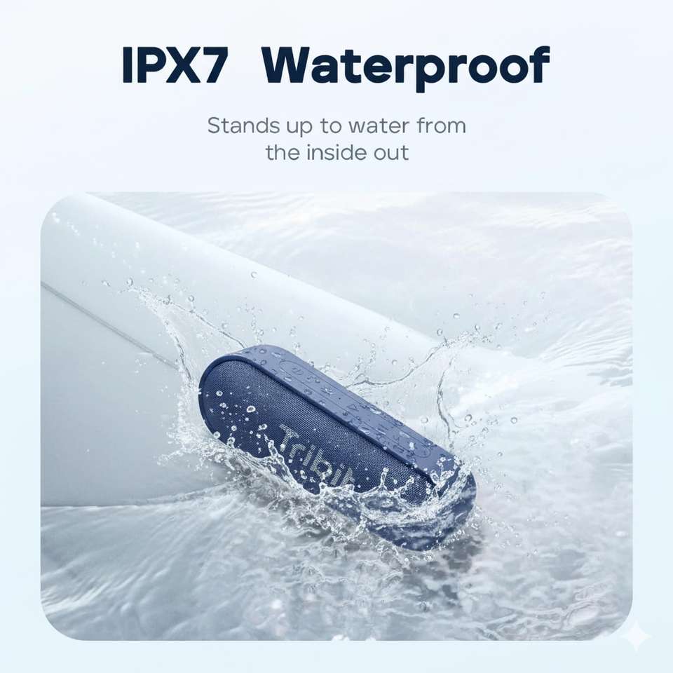 Buy Tribit XSound Go IPX7 Waterproof Wireless Party Sound Bar with Mic ...