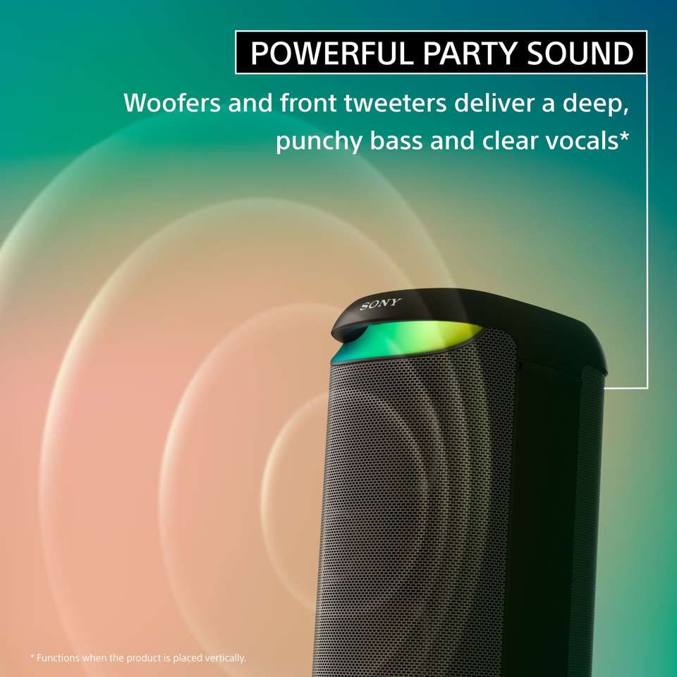 Buy SONY SRS-XV500 Powerful bass,25Hrs Batt,Mega Bass,Lightning,Guitar ...
