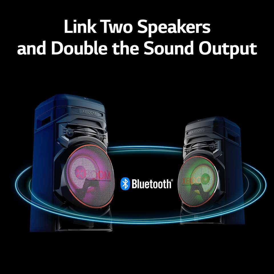 Buy LG RNC5, Powerful sound, Deep Bass, Mic & Guitar input karaoke ...