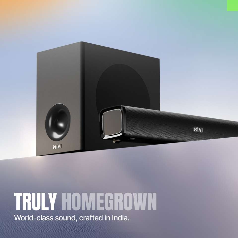 Buy Mivi Fort Sonic X80 Soundbar, 2.1 Channel, Multi-Input & EQ Modes ...