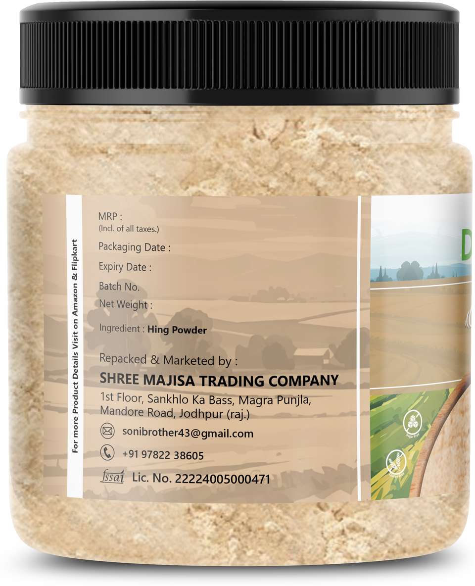 Dryksh Hing Powder 250g | Pure Asafoetida Spice | Digestive & Flavor ...