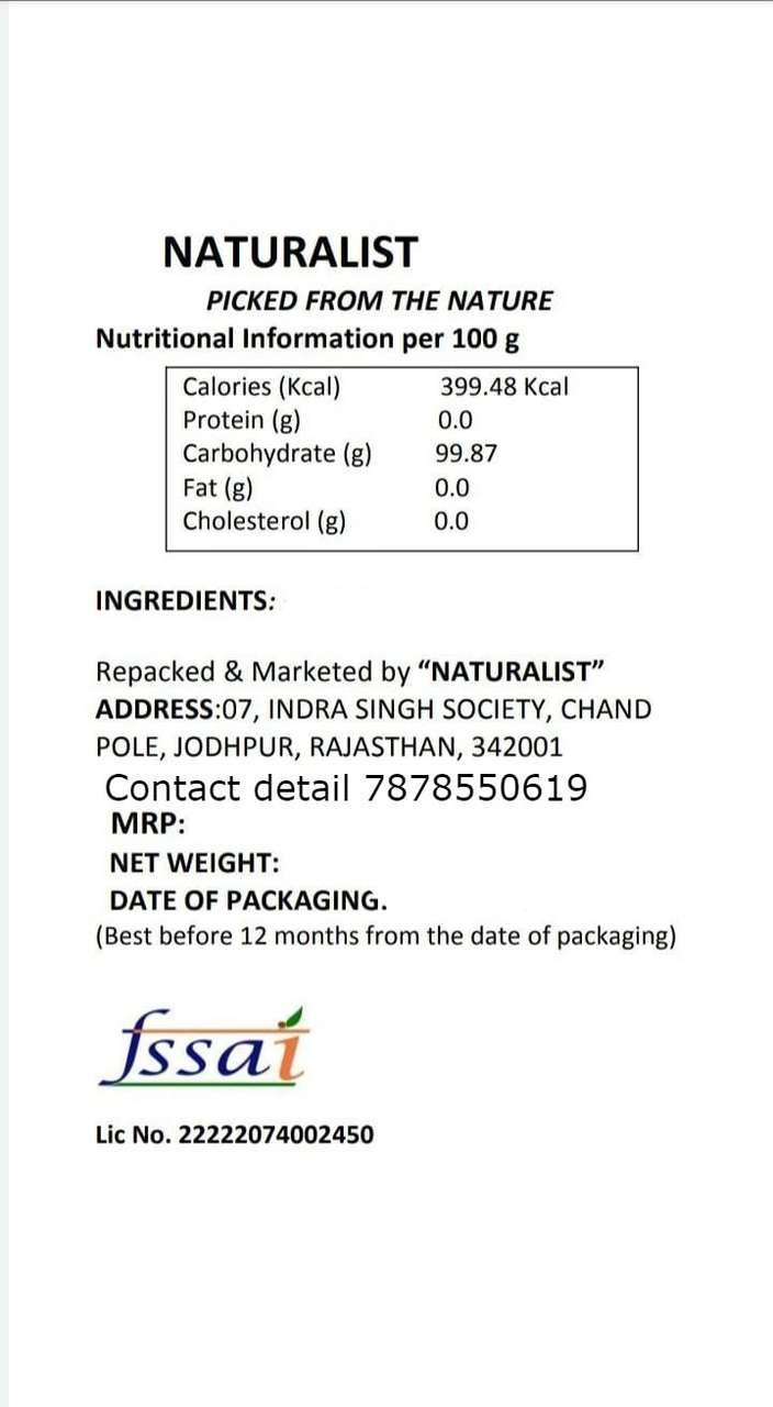 Naturalist Elachi Powder 100gm Price in India - Buy Naturalist Elachi ...