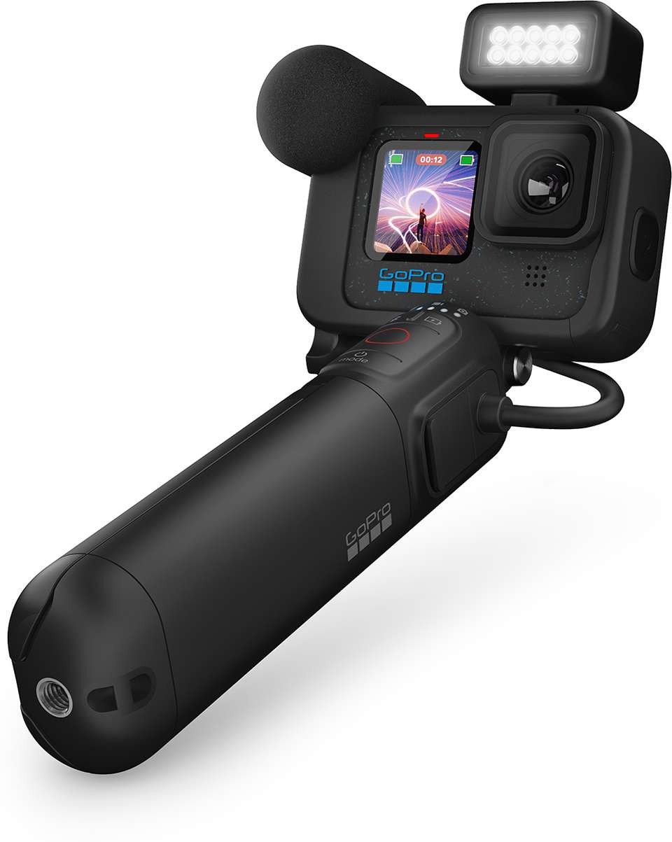 GoPro HERO12 Creator Edition - Volta Media Mod Light Sports and Action ...
