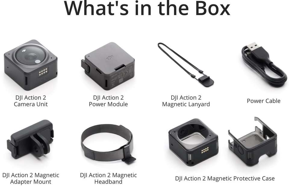 dji Action 2 Power Combo (128 GB) Sports and Action Camera Price in ...
