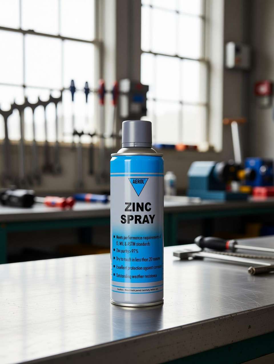 Aerol Zinc Rich Cold Galvanizing Spray, Grade 3060 (350g) Corrosion ...