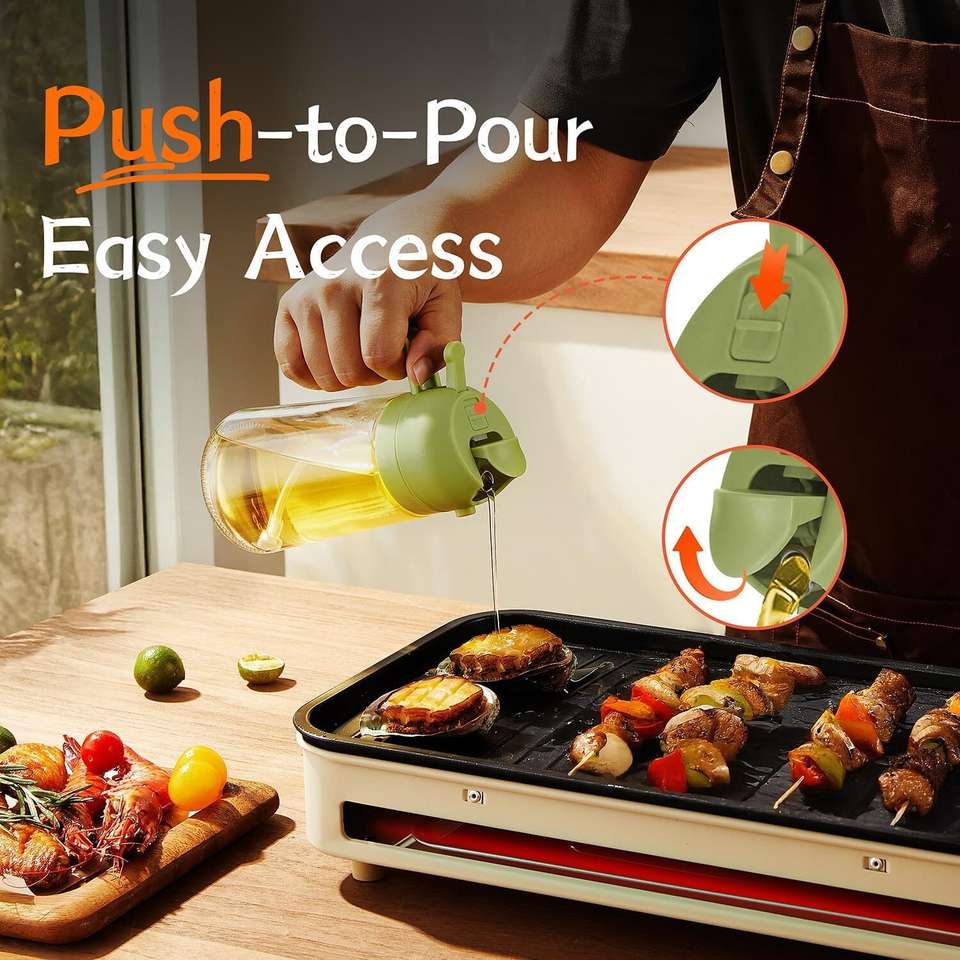 HELPRALZ 500 ml Cooking Oil Dispenser Price in India - Buy HELPRALZ 500 ...