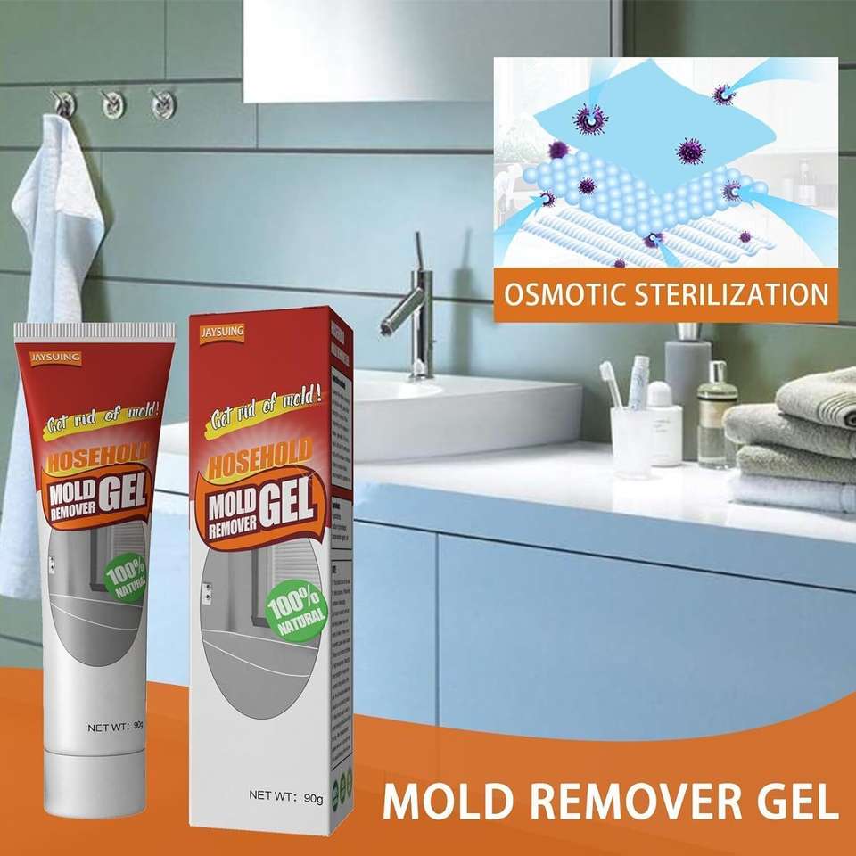 AYUX Anti-Mold Gel for for bathroom tiles as well as metal surfaces ...