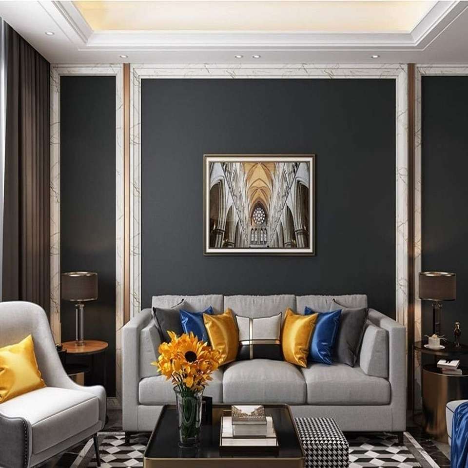 SUPERFAB 132.08 cm Black Matte Wallpaper Peel & Stick Vinyl Contact ...