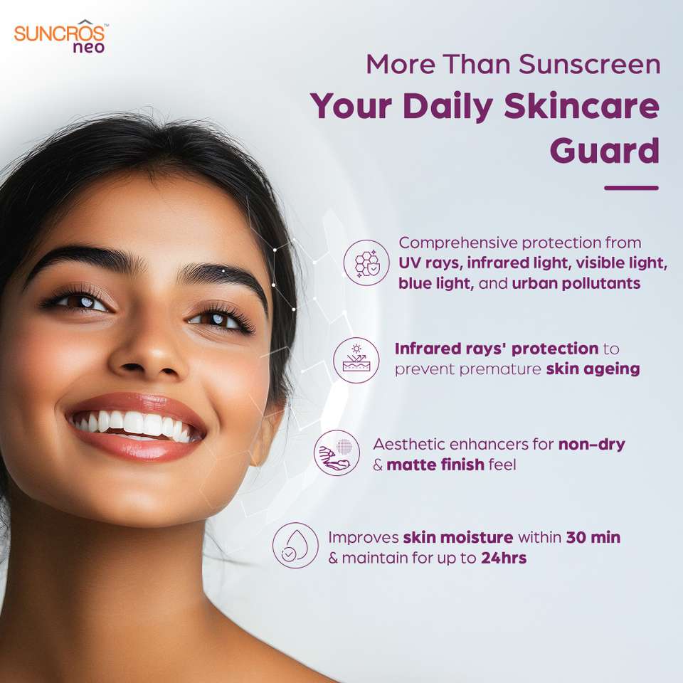 Suncros Sunscreen - SPF 75+ PA+++ Neo Sunscreen Gel SPF 75+ & PA+++, 12 ...