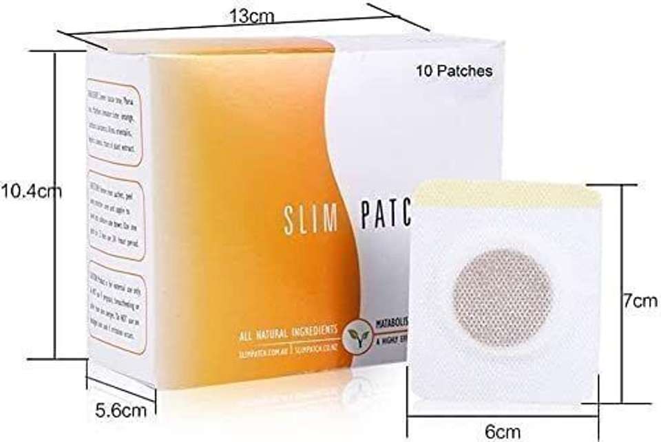 RINEZA Pack of 10 Healthcare Slim Patches for Fats and Weight Loss ...