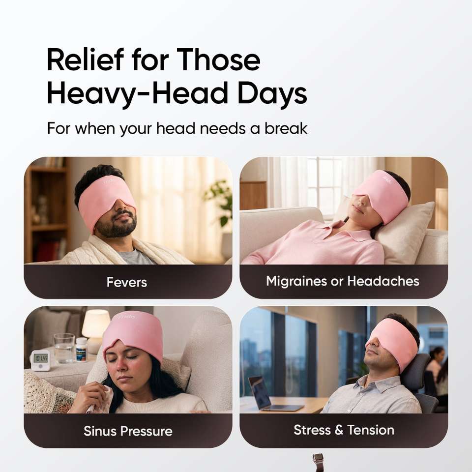 Frido Hot & Cold Therapy Cap for Migraine & Headache Relief | 360 ...