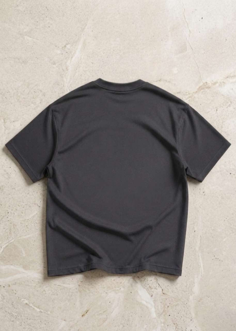optus Graphic Print Men Round Neck Grey T-Shirt - Buy optus Graphic ...