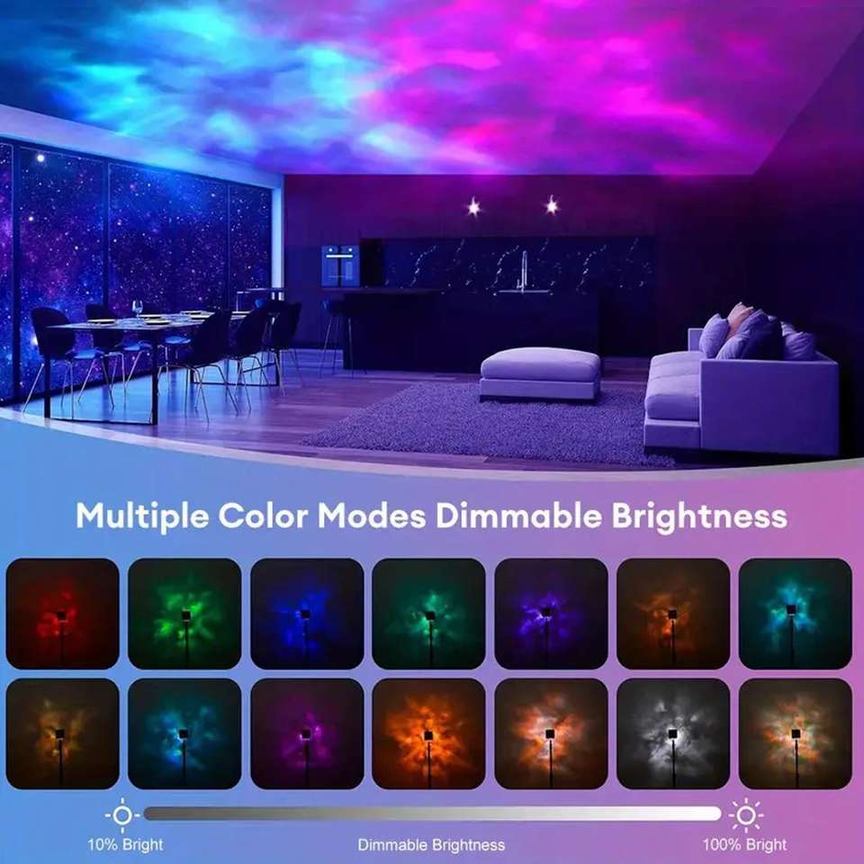 ANKRI Ocean Wave Projector Light, Romantic LED with 3D Water Wave ...
