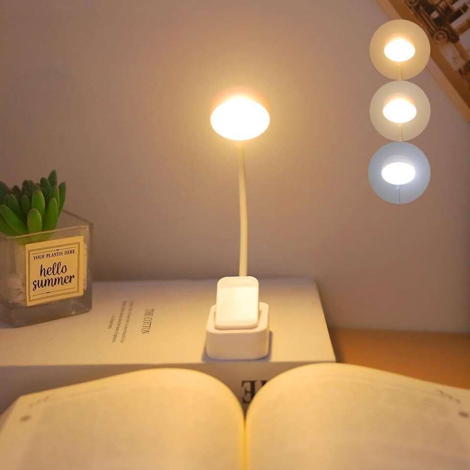 XERGY Book Lights for Reading at Night 80 Hours Runtime 3 Brightness ...