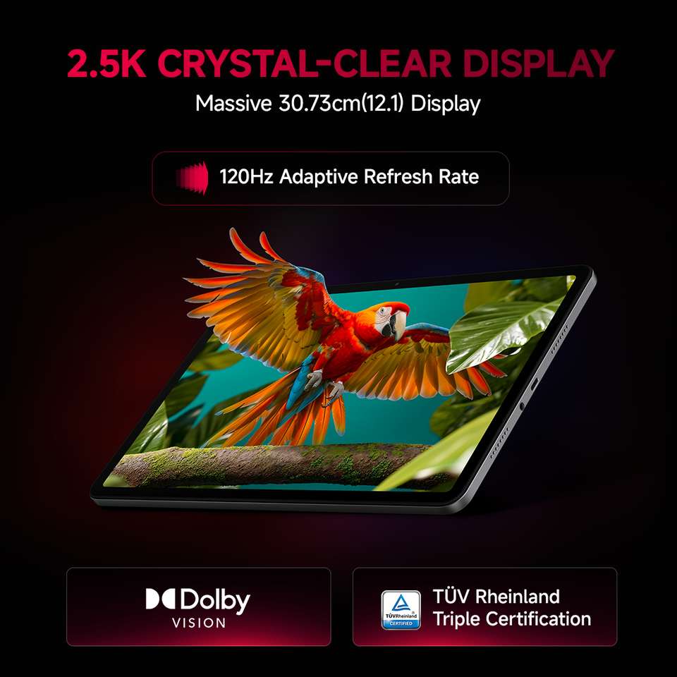 REDMI Pad 2 Pro 5G 8 GB RAM 256 GB ROM 12.1 inch with Wi-Fi+5G Gaming ...