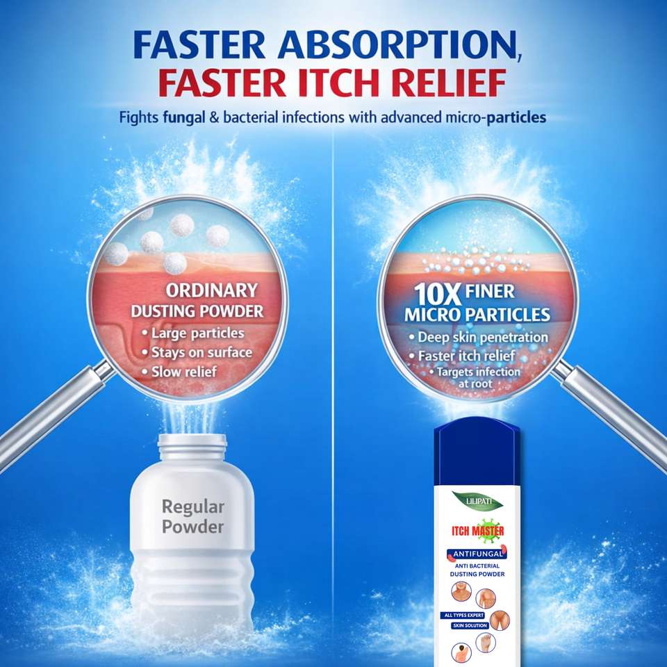 LILIPATI Antifungal Dusting Powder for Itching Relief | Fungal ...