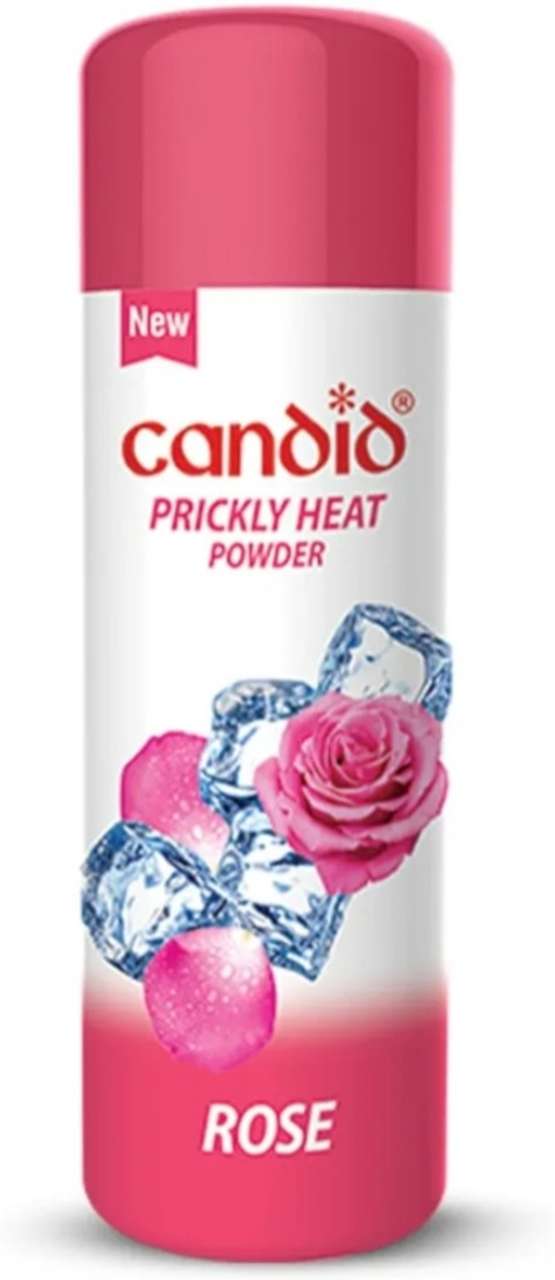 New Candid Prickly Heat Skin Infection Itching Fungal Rose Cool powder ...