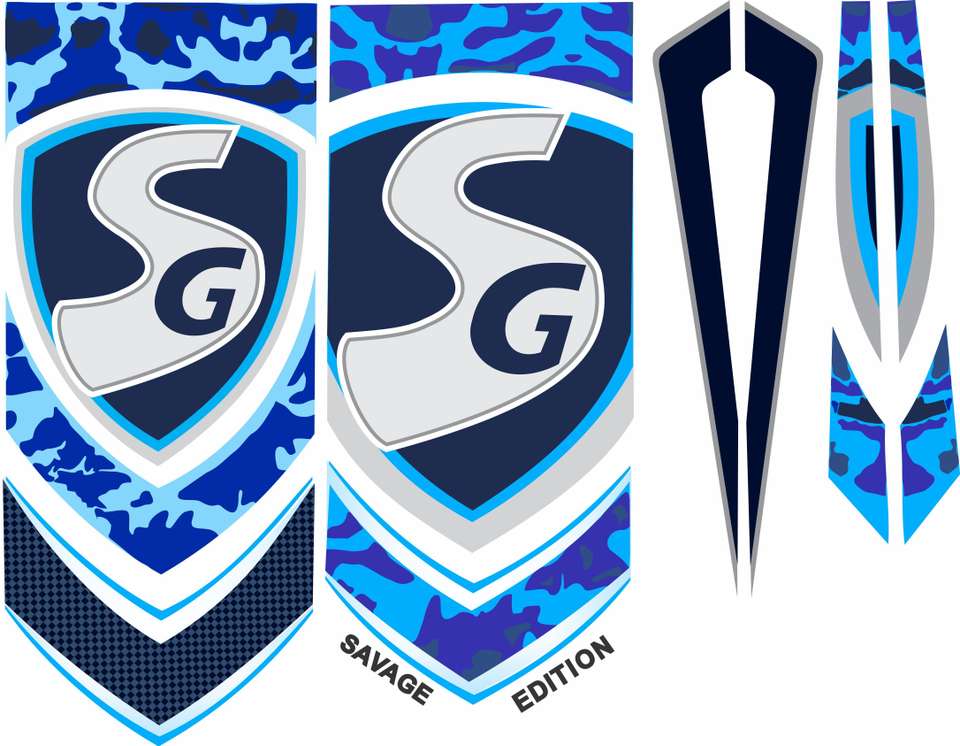 CANDLE SG SAVAGE EDITION CRICKET BAT STICKER Bat Sticker Bat Sticker ...