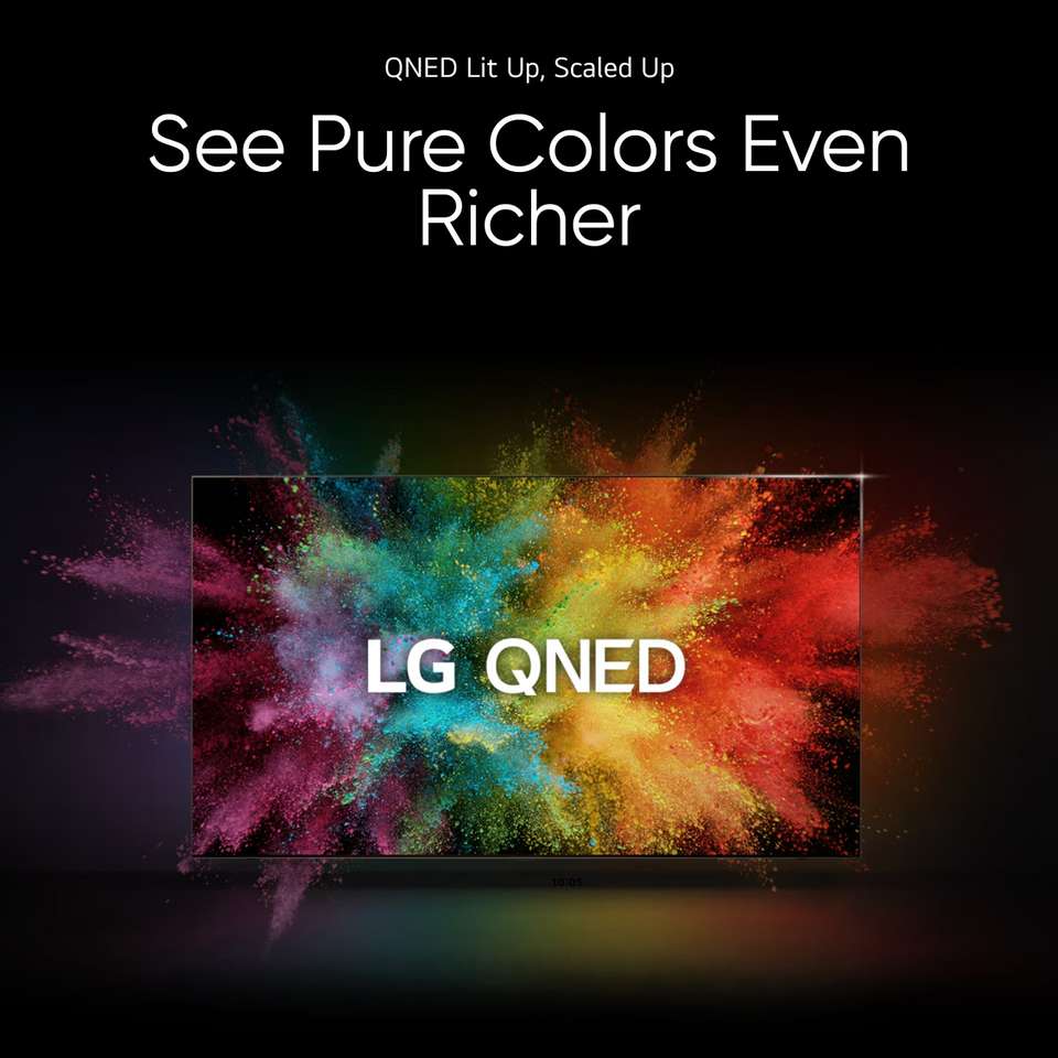 LG QNED 75 164 cm (65 inch) Ultra HD (4K) QNED Smart WebOS TV with ...