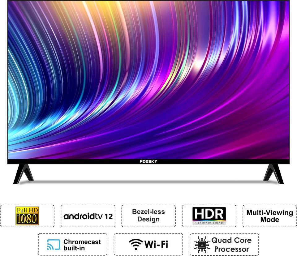 Foxsky 109 cm (43 inch) Full HD LED Smart Android TV Online at best ...
