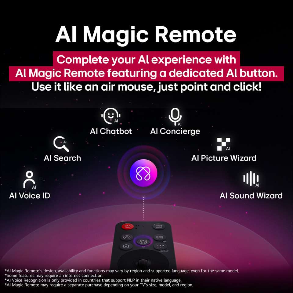 LG AI TV QNED 8AA 164 cm (65 inch) Ultra HD (4K) QNED Smart WebOS TV ...