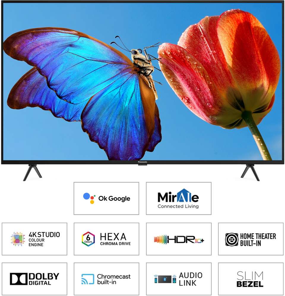 Panasonic 164 cm (65 inch) Ultra HD (4K) LED Smart Google TV Online at ...