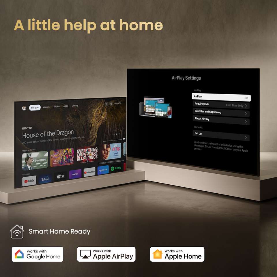 Hisense U6K 108 cm (43 inch) QLED Ultra HD (4K) Smart Google TV with ...