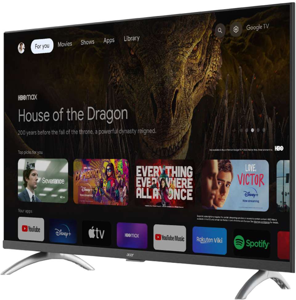 Acer Advanced I Series 102 cm (40 inch) Full HD LED Smart Google TV ...