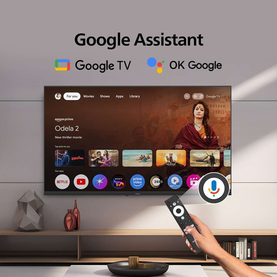 PHILIPS Frameless 80 cm (32 inch) HD Ready LED Smart Google TV 2025 ...