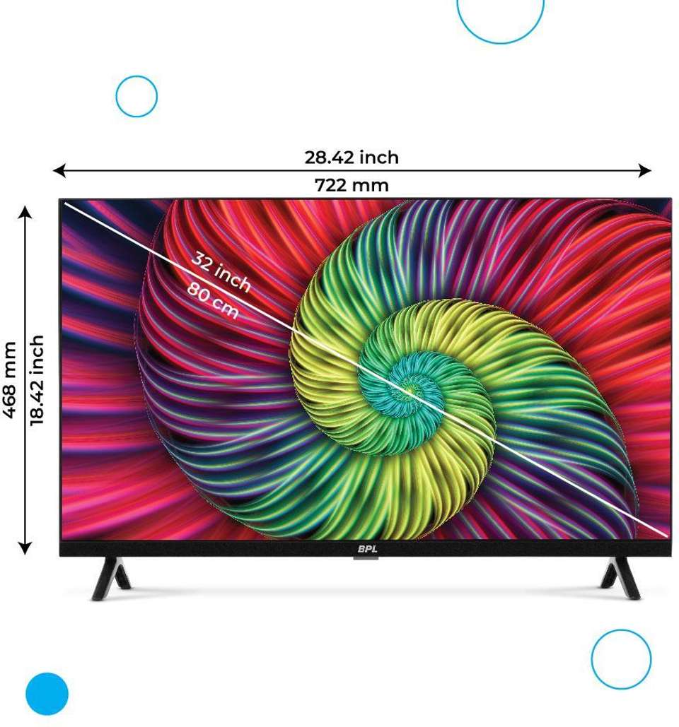 BPL 80 cm (32 inch) QLED Ultra HD (4K) Smart WebOS TV Online at best ...
