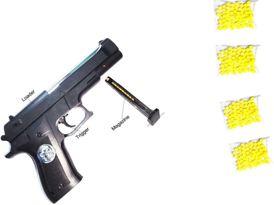 Harsun CHIKARA NEW DRAGUN TOY GUN WITH 360 BULLETS Guns & Darts ...