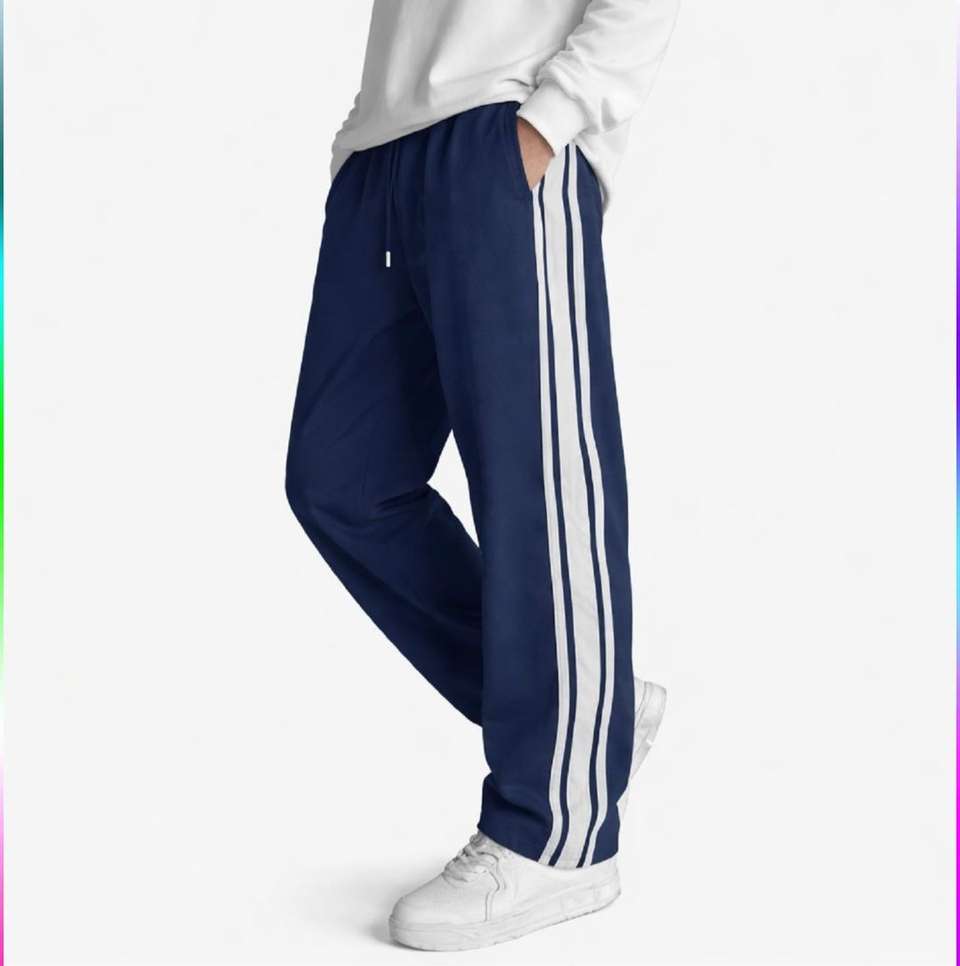 METRONAUT Striped Men Dark Blue Track Pants - Buy METRONAUT Striped Men ...