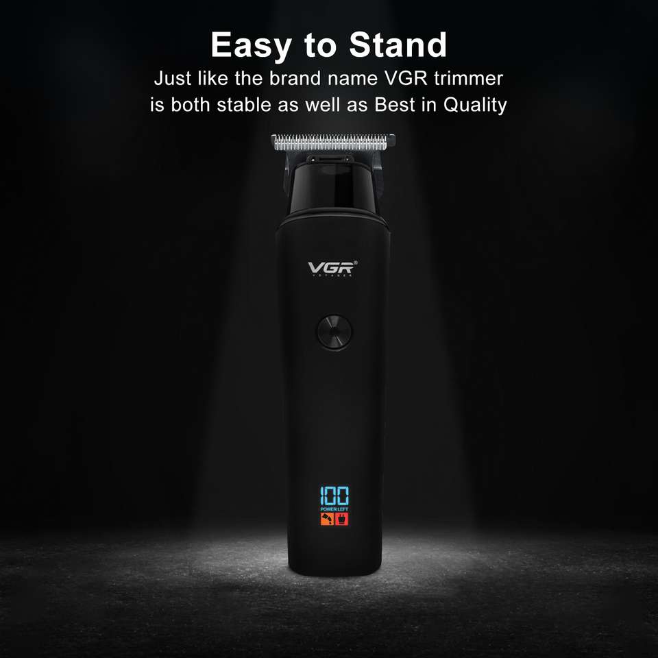VGR V-937 Professional Hair Trimmer with LED Display Trimmer 500 min ...